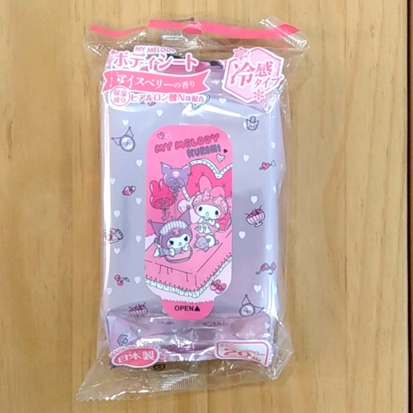 Sanrio | Other | New Sanrio My Melody Kuromi Hand Wet One Wipes Made In ...